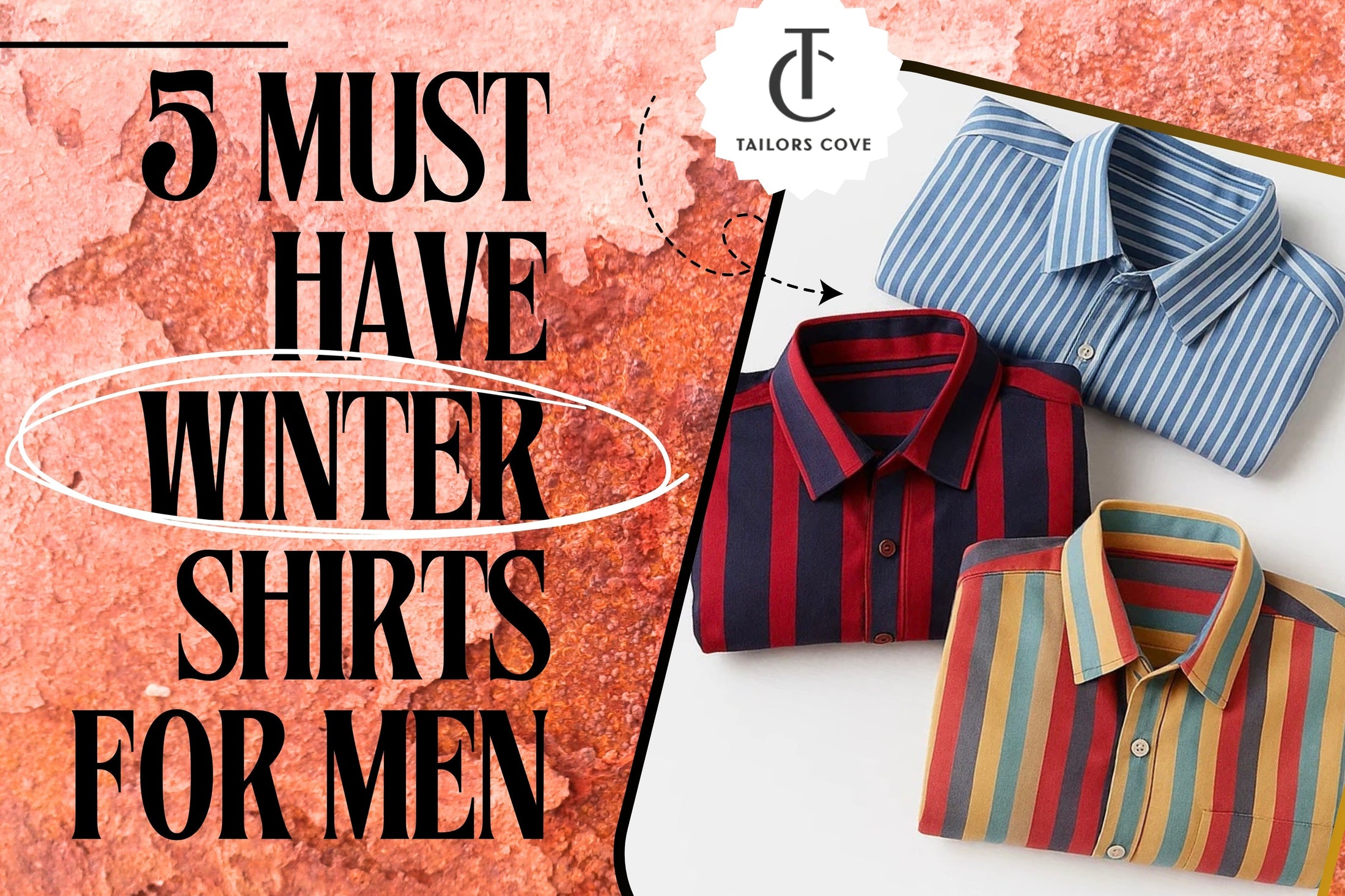 5 Must-Have Winter Shirts for Men | 2025 Style Guide | Tailor's Cove ...